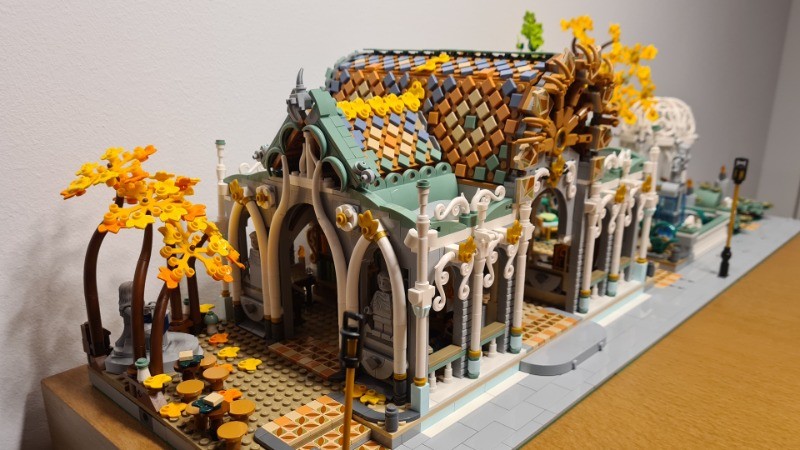 LEGO MOC Elven Market Hall - 10316 Rivendell Modification by PL MOCs ...