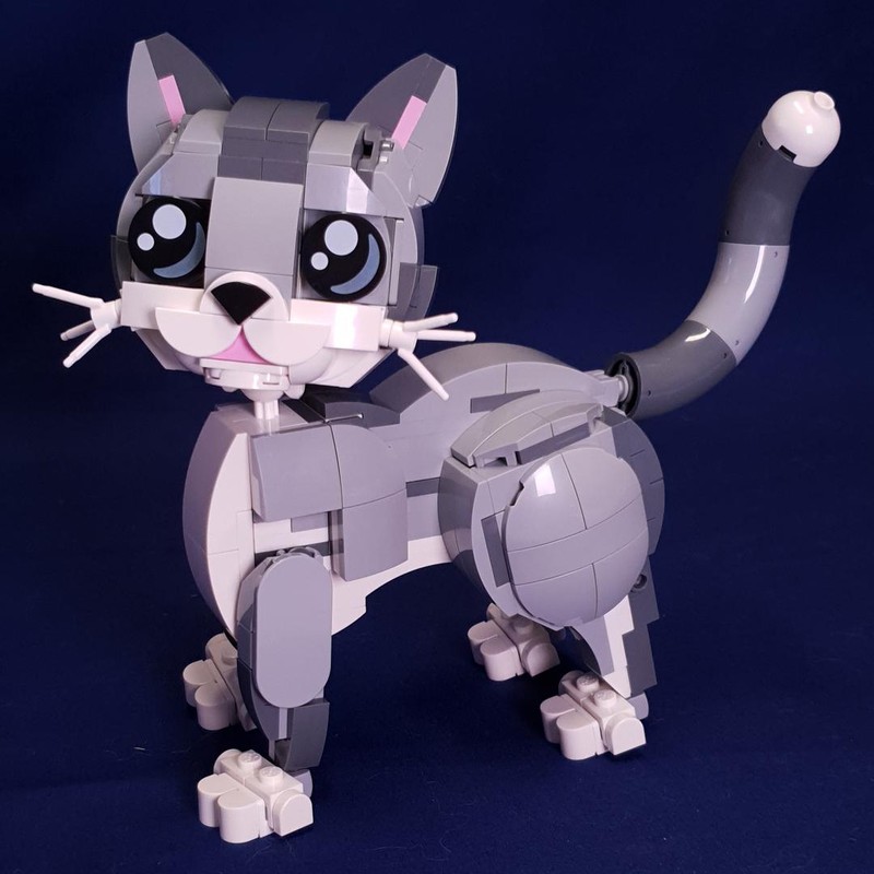 Review: 31163-1 - Playful Cat | Rebrickable - Build with LEGO