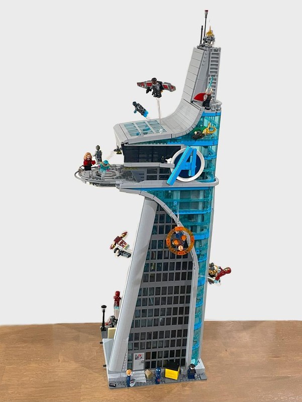 Review: 76269-1 - Avengers Tower | Rebrickable - Build with LEGO