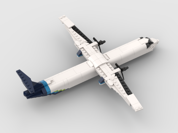 LEGO MOC Alaska Horizon De Havilland Canada Dash 8(Q400) by Aspirin_1 ...