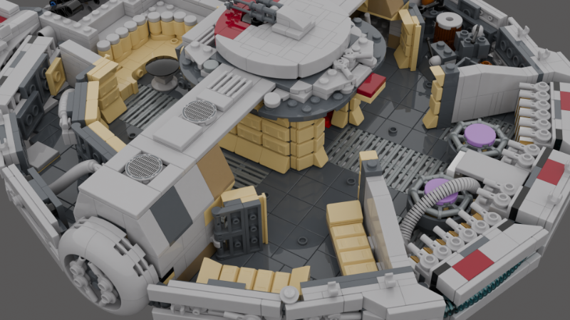 LEGO MOC The Falcon - Ultimate Playscale Modification by Tiggerljc ...