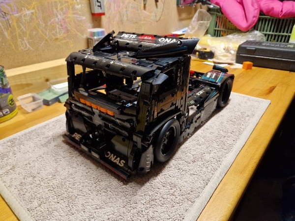 LEGO MOC Mercedes Benz Copa Truck by east_brick_customs | Rebrickable ...