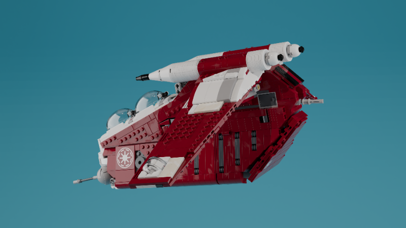 LEGO MOC-197223 Coruscant Guard Gunship - Ultimate Modification by ...