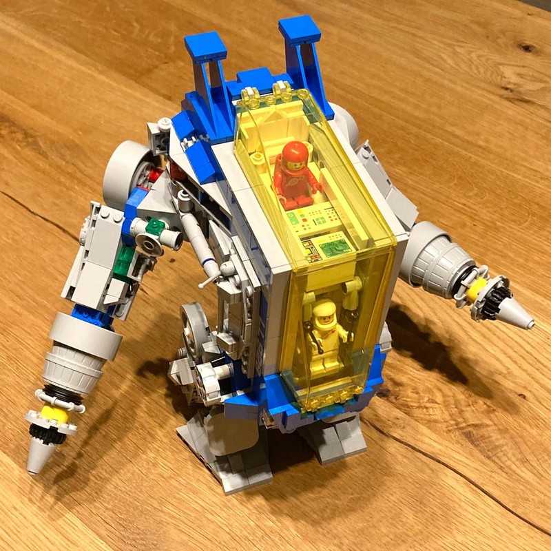 Review: MOC-130818 Galaxy Mech Miner | Rebrickable - Build with LEGO