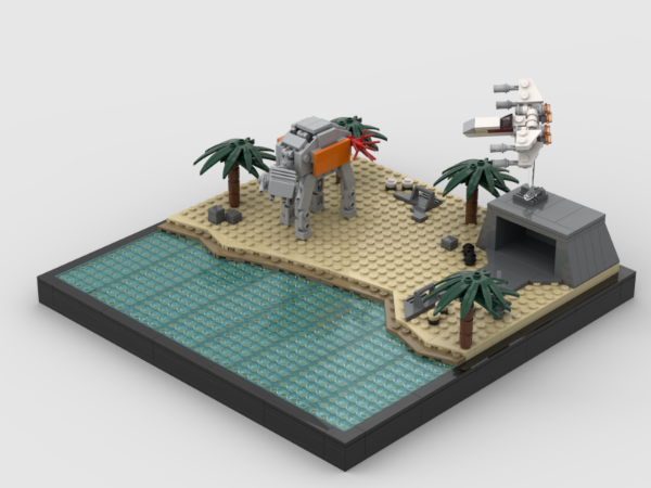 LEGO MOC Battle of Scarif by eatingtissues | Rebrickable - Build with LEGO