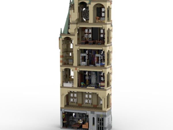 LEGO MOC HP Modular - Blue Dorms by Gobsmack | Rebrickable - Build with ...
