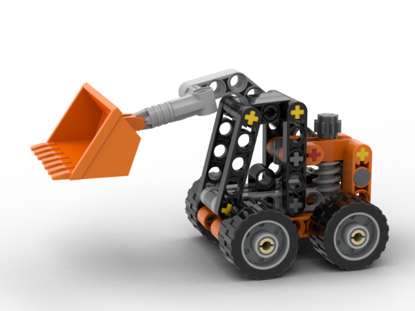 LEGO Set 30710-1 Skid-Steer Loader (2025 Technic) | Rebrickable - Build ...