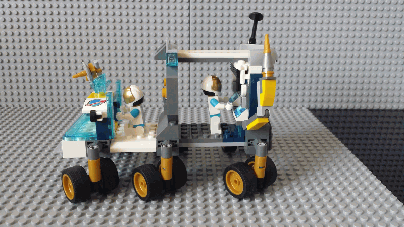 LEGO MOC Space Drone DT-348.3 "Drone Transport" by A.Fool | Rebrickable ...