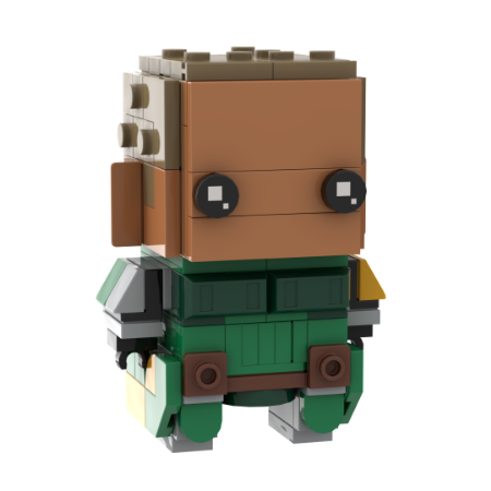 LEGO MOC Commander Doom Brickheadz by Ant0noo | Rebrickable - Build ...
