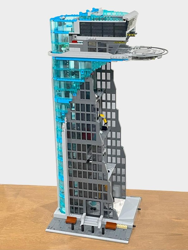 Review: 76269-1 - Avengers Tower | Rebrickable - Build with LEGO