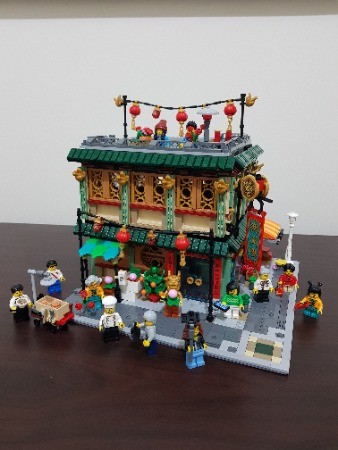 LEGO MOC-168916 Chinese Restaurant - Modification of Set 80113 by Brick ...