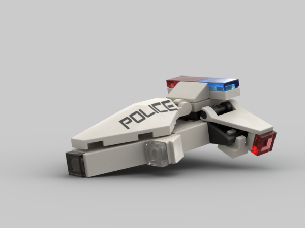 LEGO MOC Futuristic Police Drone by Futurism_Lego | Rebrickable - Build ...
