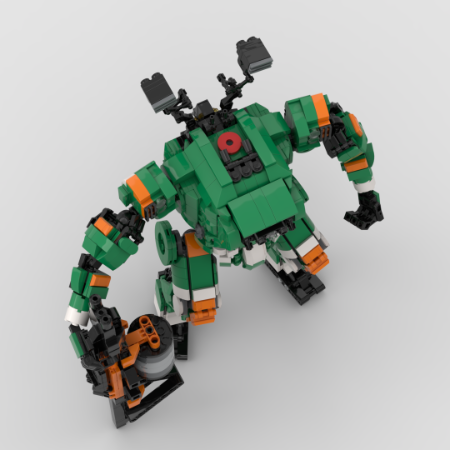 LEGO MOC BT-7274 from titanfall2 by brick_squirrel | Rebrickable ...