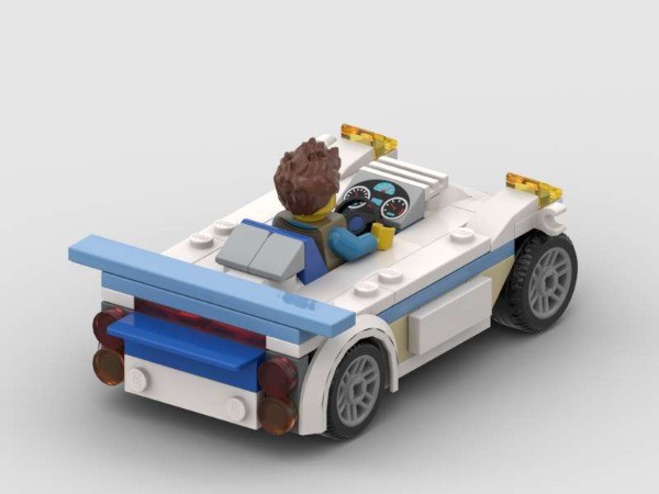 LEGO MOC 60283 City sport car by dLegooo | Rebrickable - Build with LEGO