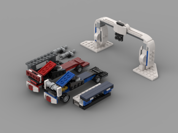 LEGO MOC 31091 - Drag racing Setup by JD Performance | Rebrickable ...