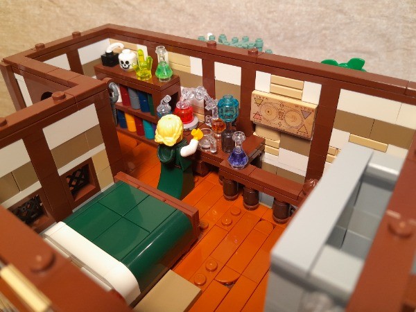 LEGO MOC House of the alchemist by JudCrandall | Rebrickable - Build ...