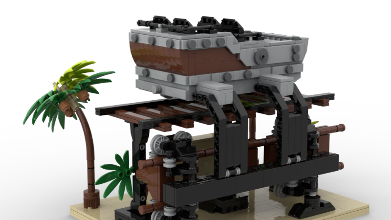 LEGO MOC ROLLERCOASTER - DONKEY KONG MINE CART MADNESS - Universal's ...