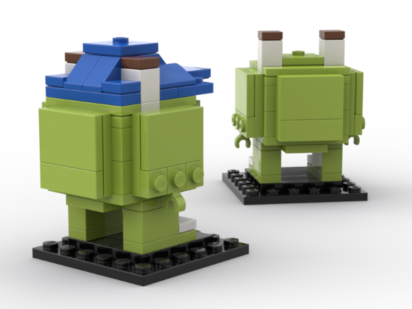 LEGO MOC Mike Wazowski BrickHead by Tobiasz250 | Rebrickable - Build ...