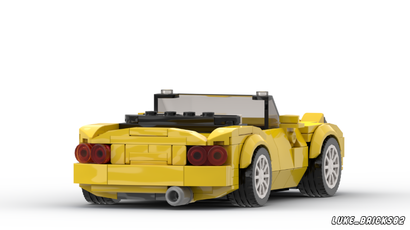 LEGO MOC Mazda MX5 Miata by Luke_Bricks82 | Rebrickable - Build with LEGO