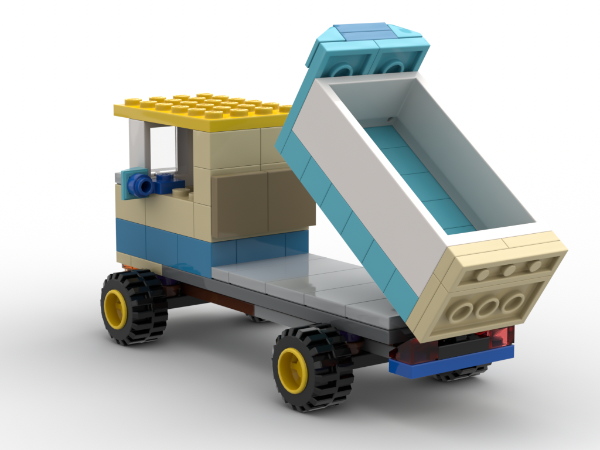 LEGO MOC 10698 - Dump Truck by ChiLegGodt | Rebrickable - Build with LEGO