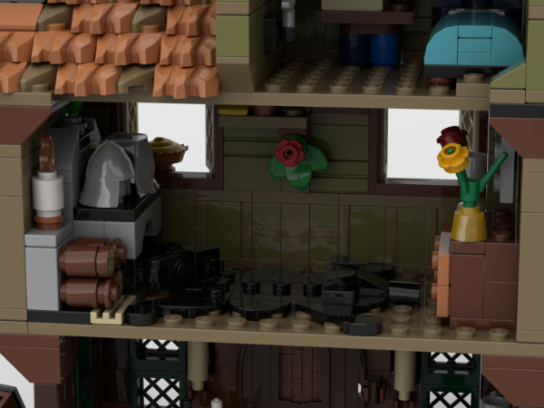 LEGO MOC-182279 Medieval village(Tavern, smithy) by J_sbricks ...