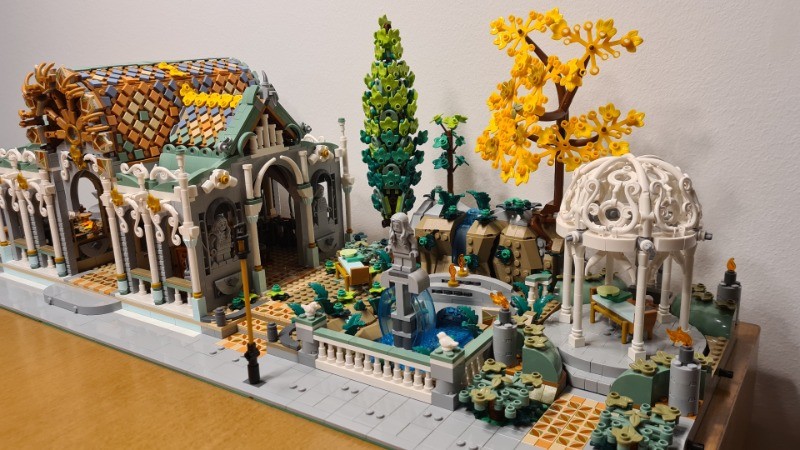 LEGO MOC Elven Market Hall - 10316 Rivendell Modification by PL MOCs ...