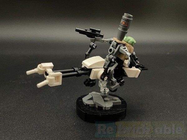 LEGO MOC 74-z speeder bike (white) by LKBuilds | Rebrickable - Build with LEGO