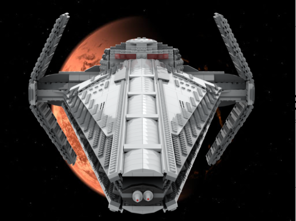 LEGO MOC UCS Sith Infiltrator by raguidel | Rebrickable - Build with LEGO