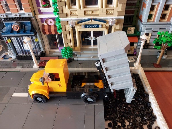 LEGO MOC 40586 modification Dump Truck by Konstruktor | Rebrickable ...
