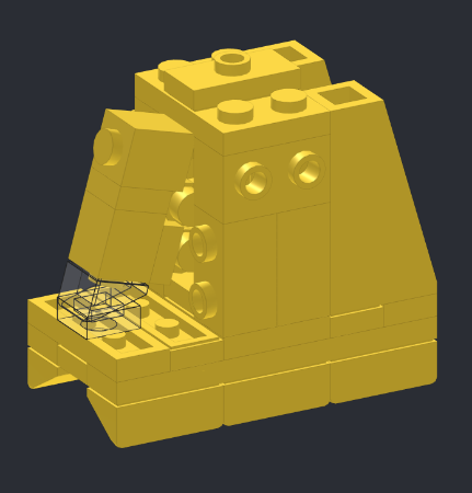 LEGO MOC Upscaled Classic Space Buggy in 3:1 by williweb | Rebrickable ...