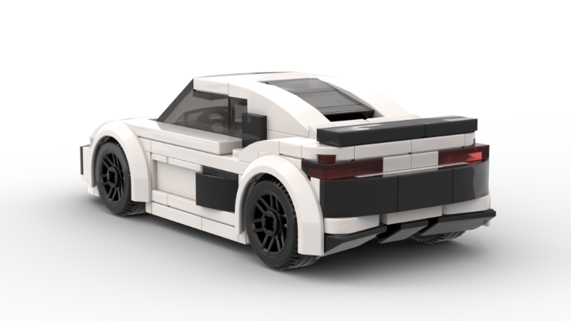 LEGO MOC Audi R8 (6wide) by Feel The Bricks | Rebrickable - Build with LEGO