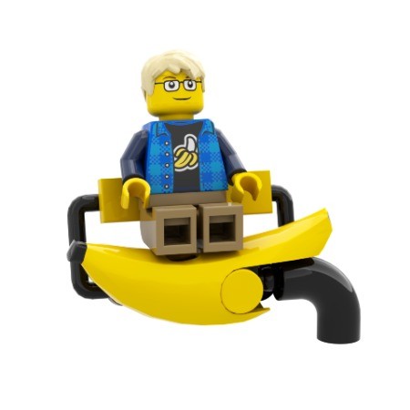 LEGO MOC Banana bench by felix.rebricks | Rebrickable - Build with LEGO