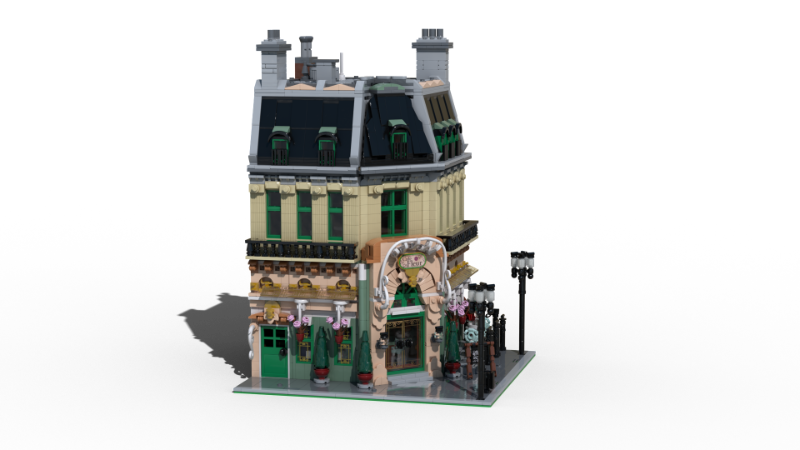 LEGO MOC-214529 French Cafe Modular by BrickStudioArchitect ...