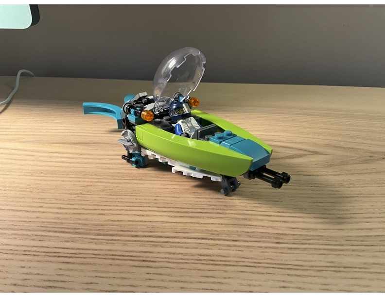 LEGO MOC Lime green starfighter by NimilesBot | Rebrickable - Build ...