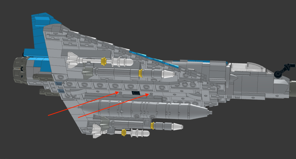 LEGO MOC-230182 Mirage 2000 weapon accessories by lordromanov01 ...