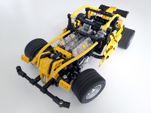 LEGO MOC 8445 Hot-Rod B-Model by freakbrot | Rebrickable - Build with LEGO