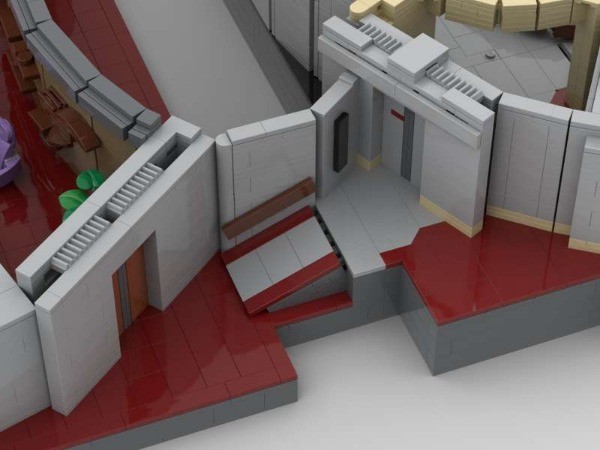 LEGO MOC-169227 Star Trek: Enterprise D Main Bridge by Sendek ...