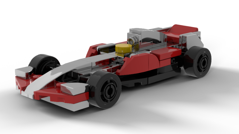 LEGO MOC 2008 F1 car Polybag style by My5tik | Rebrickable - Build with ...