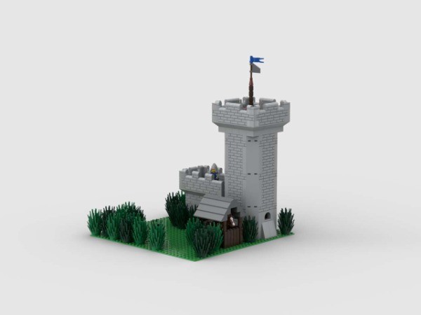 LEGO MOC New tower from the drawers of my fantasy... A piece of a ...