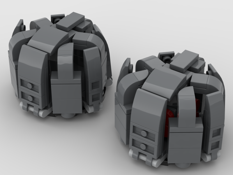 LEGO MOC Lego Legion Imperialis-Legiones Astartes Drop Pods by GargonLe ...