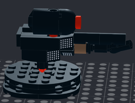 LEGO MOC Modular Flamethrower with Baseplate by MERCURYs MOC-lab ...