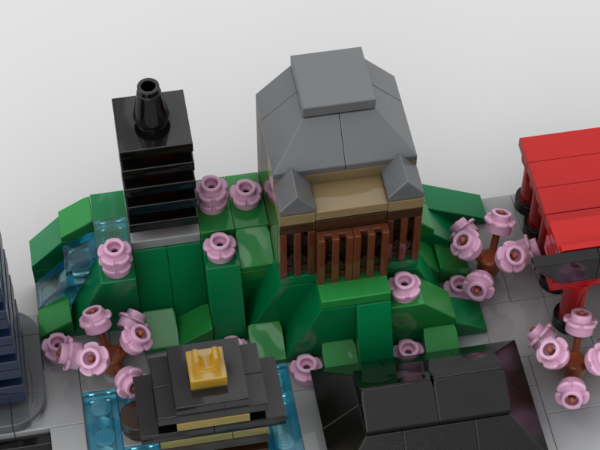 LEGO MOC-202184 Kyoto Skyline by Skyline_Lover | Rebrickable - Build ...