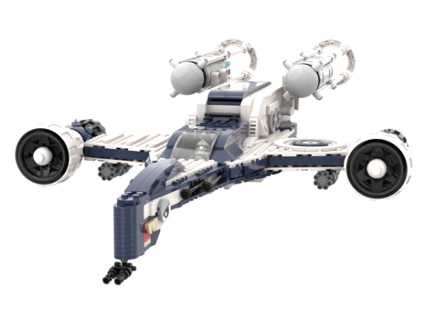 LEGO MOC Swift Muunilinst Dropship by Mirage_ | Rebrickable - Build ...