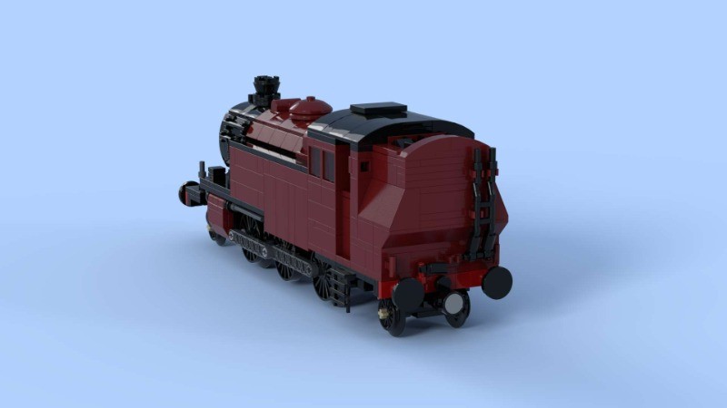 LEGO MOC Ivatt Class 2MT Steam Locomotive (8 wide) by C0NN3RY ...