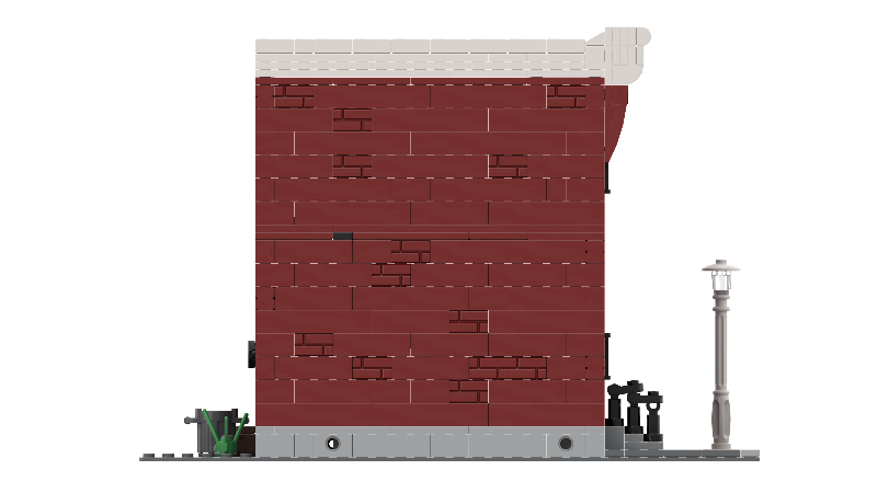 LEGO MOC Modular Brick Rowhome 1 by jkleinot | Rebrickable - Build with ...