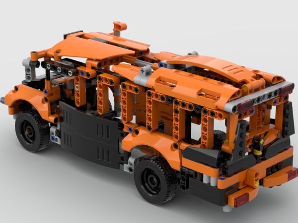 LEGO MOC 42093 School Bus by Firrmi | Rebrickable - Build with LEGO