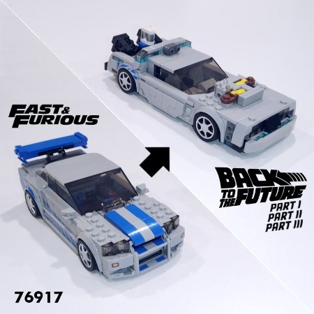LEGO MOC 76917 All DeLoreans of Back to the Future trilogy by EduViPe ...