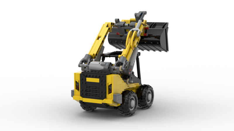 LEGO MOC High capacity bucket for Wacker Neuson skid steer by jzapletal ...