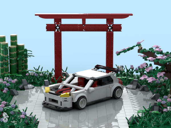 LEGO MOC Honda Civic Type R V8-swapped Widebody by S_customs ...