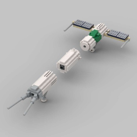 LEGO MOC Soyuz A-B-V complex (1:110) by TheBlackShark_77 | Rebrickable ...